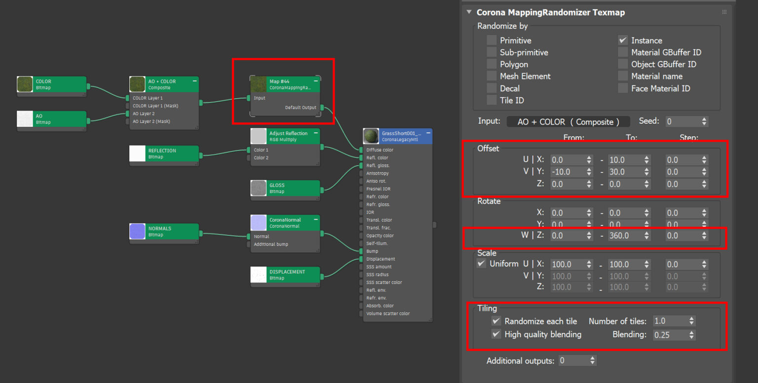 建築パース・CGパース制作に必須【UVW Randomizer】活用法 | 建築パース・CGパース制作専門メディア モデブログ