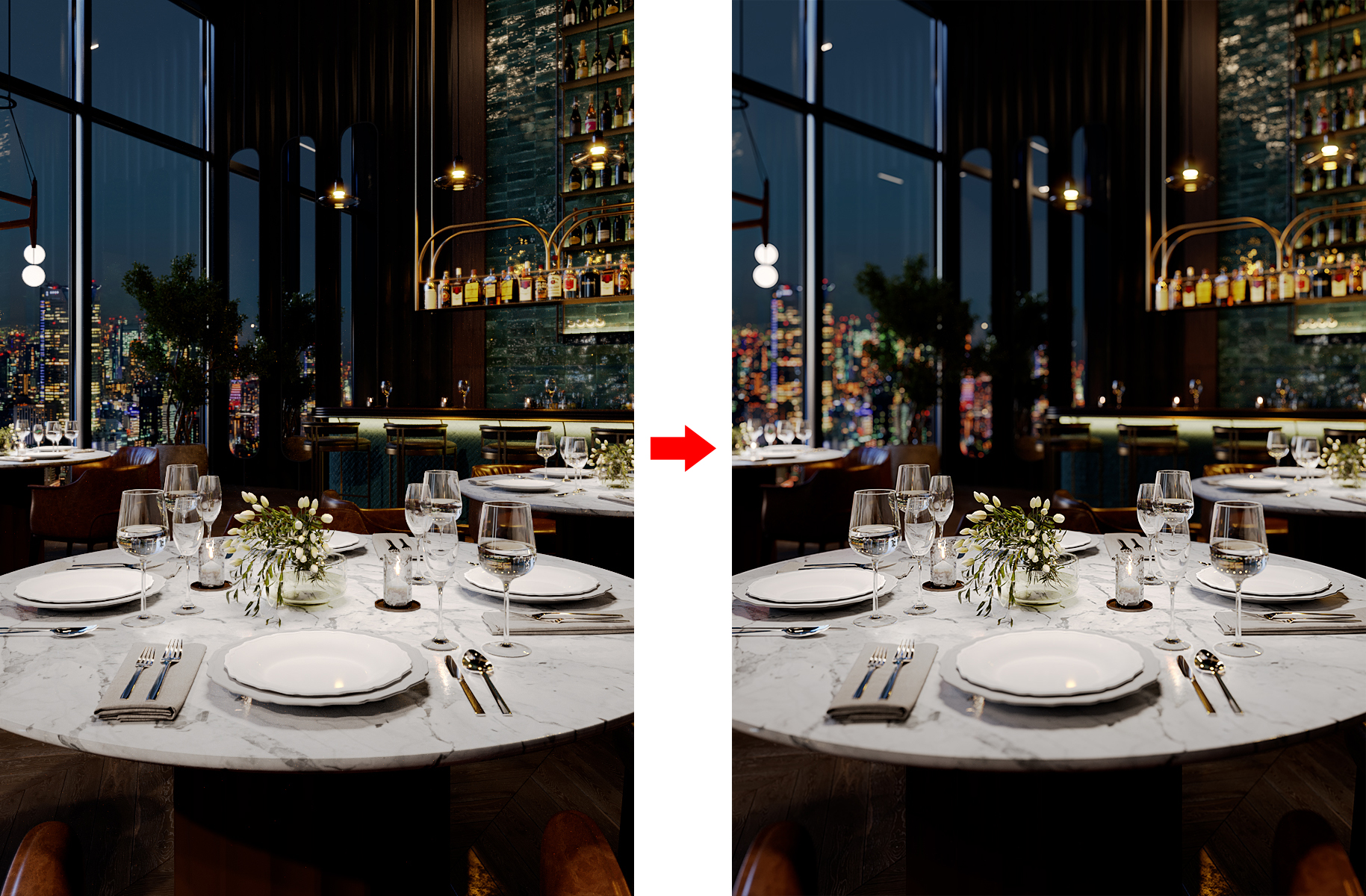 被写界深度(DOF)とは？建築パース・CGパース制作での利用法を解説 | 建築パース・CGパース制作専門メディア モデブログ