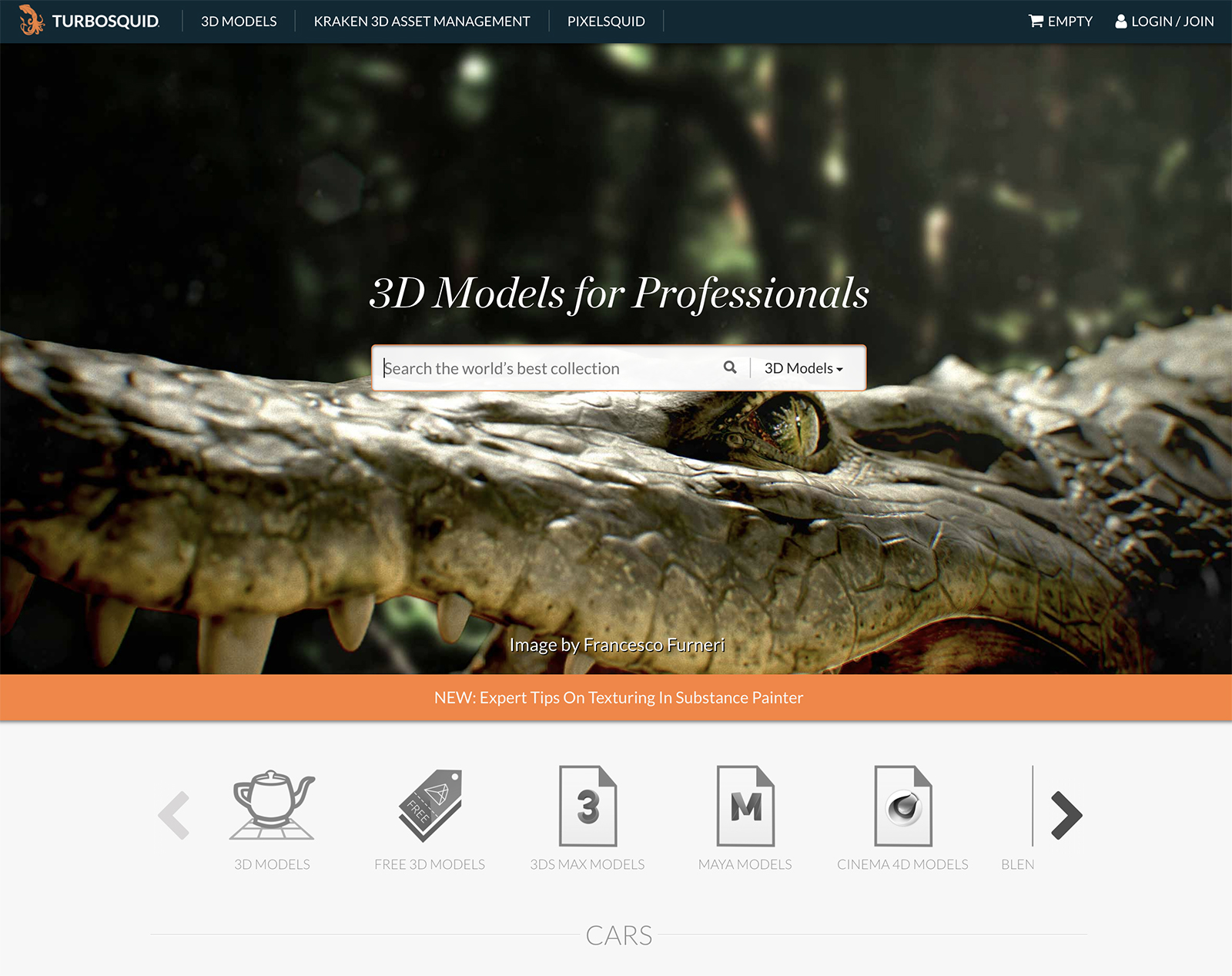 【建築パース】プロが普段から利用している3Dモデルサイト7選